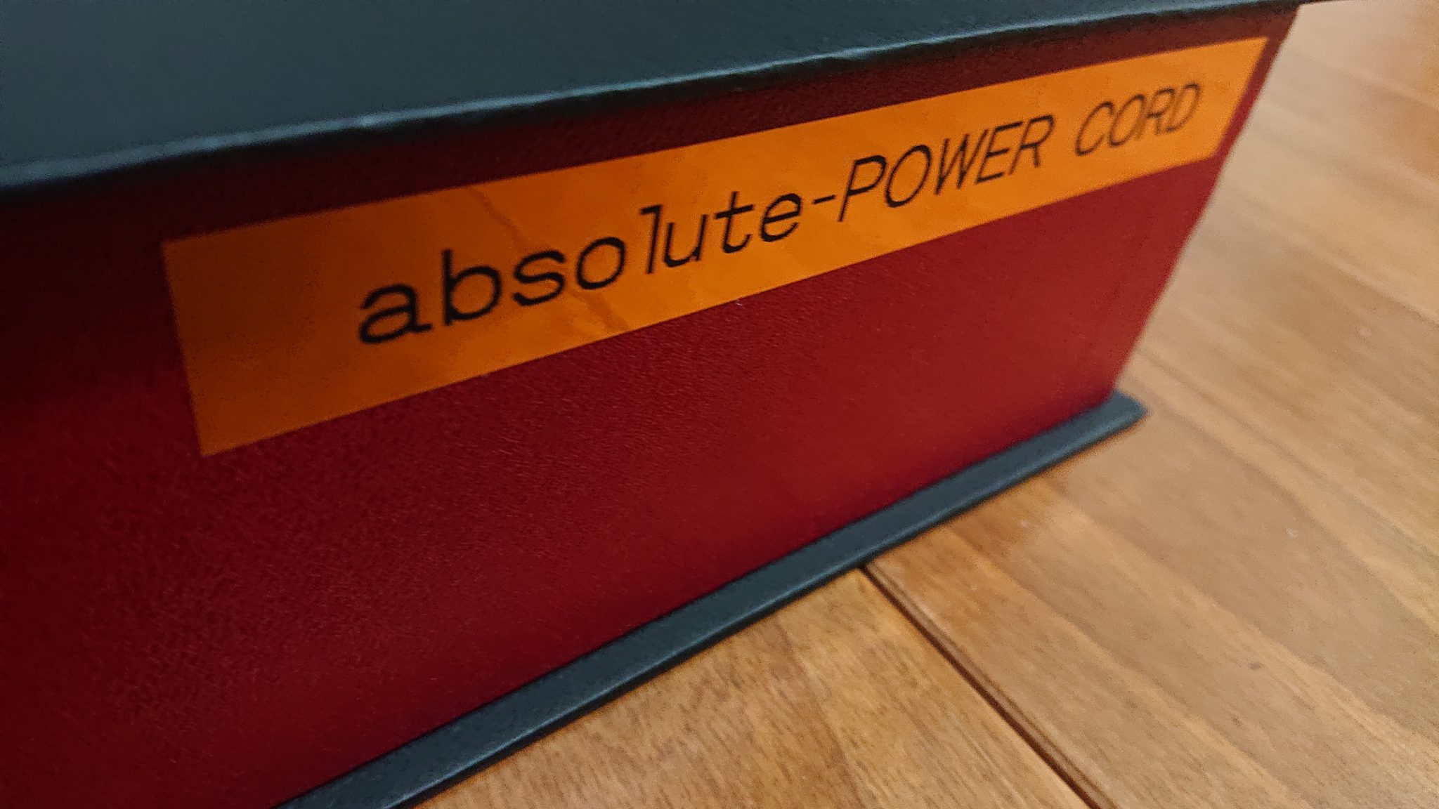Acoustic Revive absolute-POWER CORDのレンタル～出川式MDユニット搭載電源ケーブル～ | Bells of ...